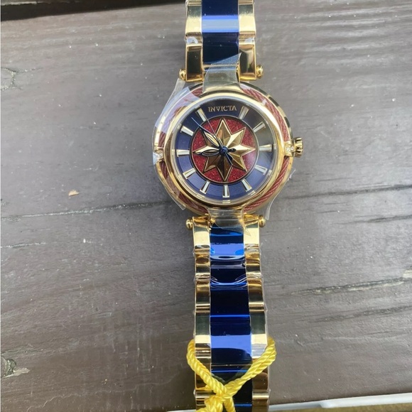 Invicta | Accessories | Invicta Marvel Captain America Watch Womens ...